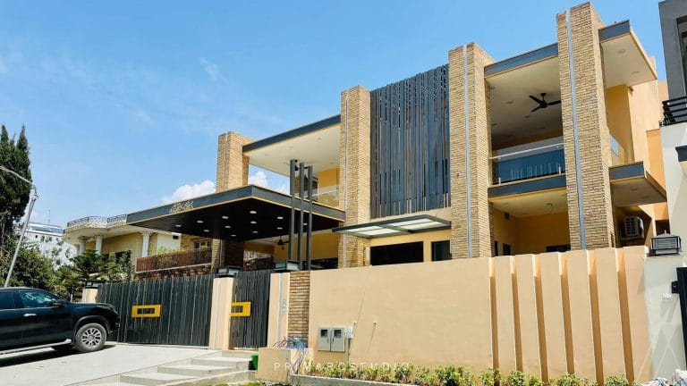 1 Kanal House Design in Pakistan | Primarc Studio